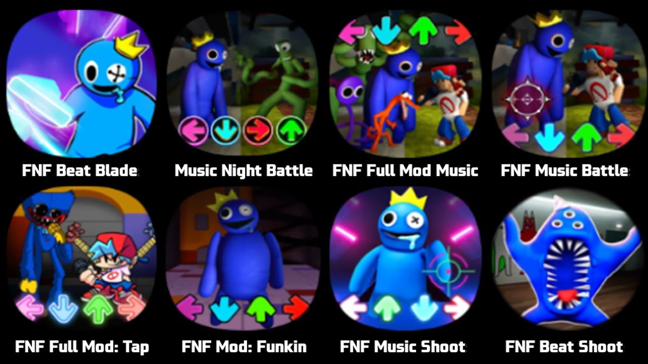 FNF Beat Blade, Music Night Battle, FNF Impostor, FNF Hazy River, FNF ...