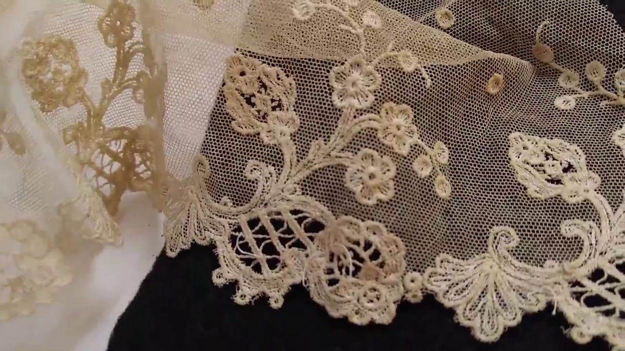 Vintage and Antique Lace Haul Part 3 - YouTube