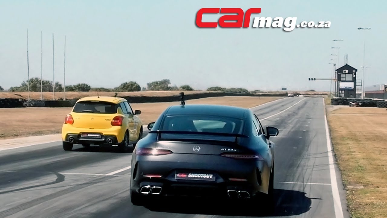 DRAG RACE: Suzuki Swift Sport vs Mercedes-AMG GT63 S 4Matic+ - YouTube