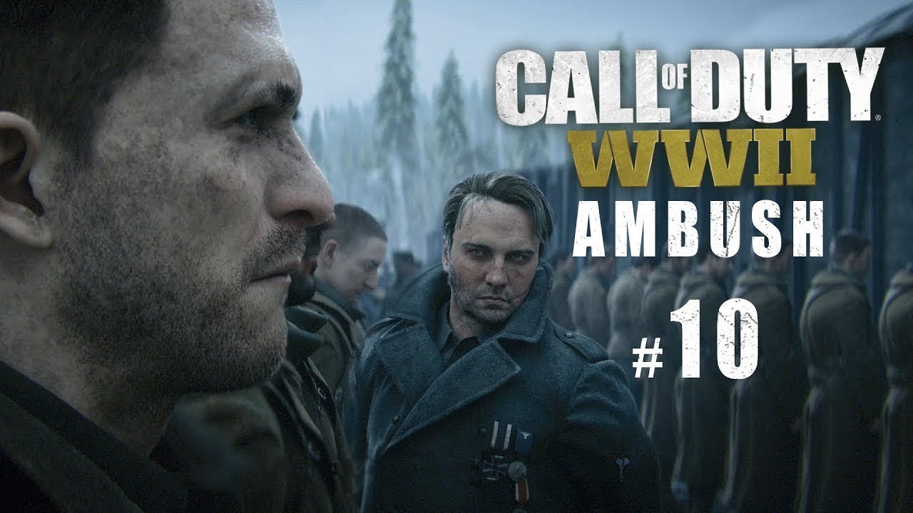 COD WW2 PART 10 - Ambush Campaign - YouTube
