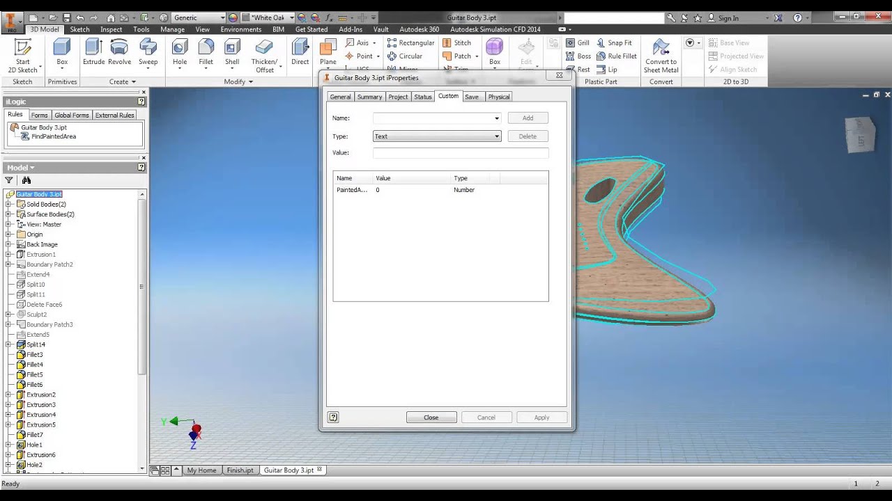 Capturing Painted Area - Autodesk Inventor - YouTube