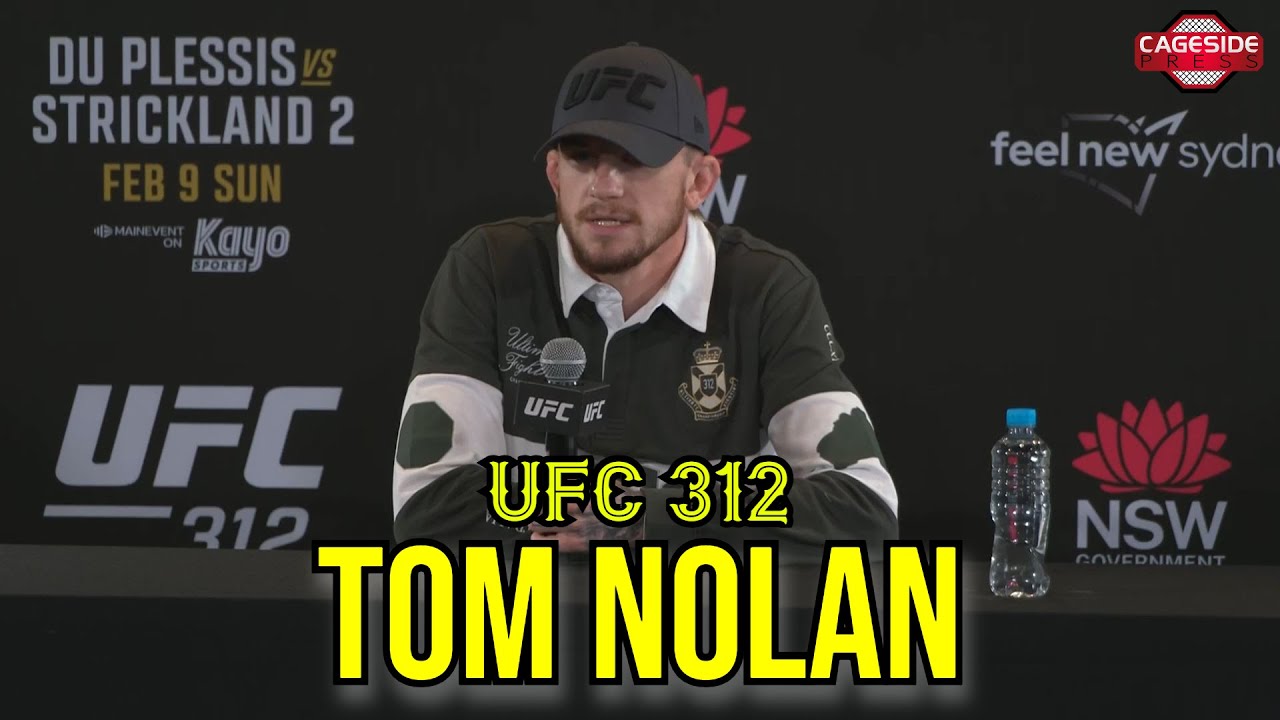 Tom Nolan "More Relaxed, More Calm" Heading Into Fourth UFC Fight | UFC ...