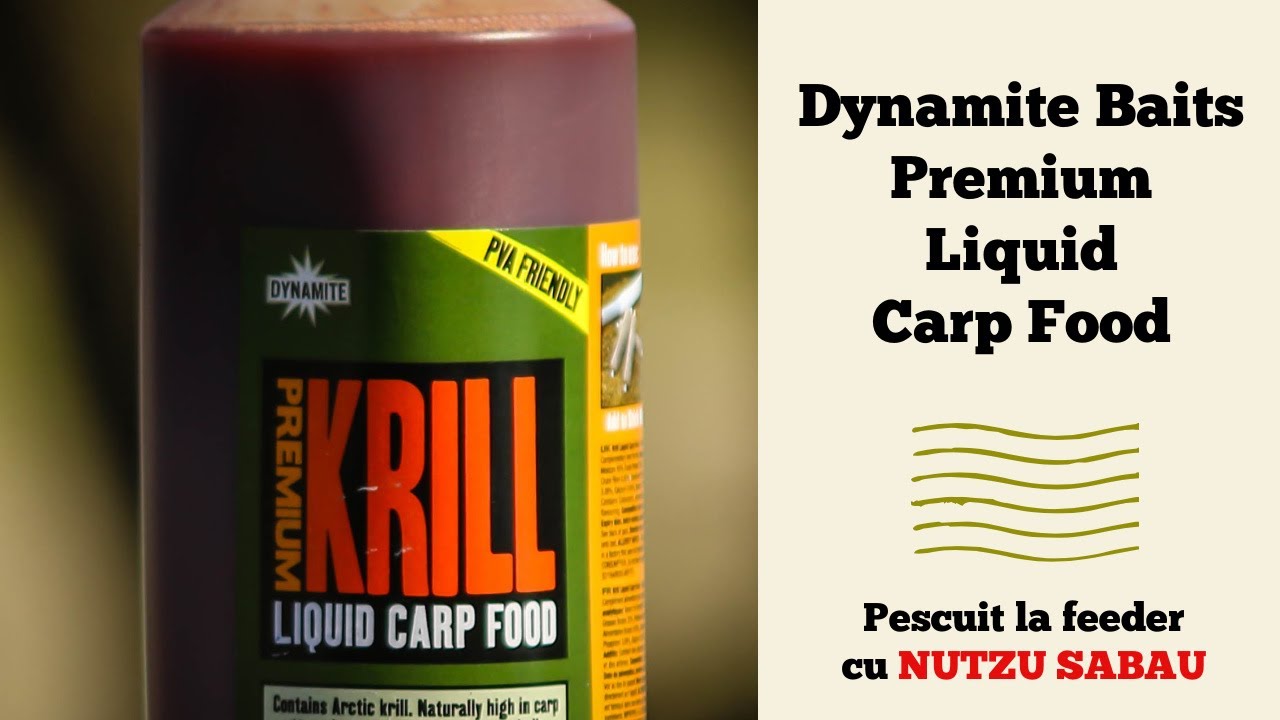 Dynamite Baits Premium Liquid Carp Food - YouTube