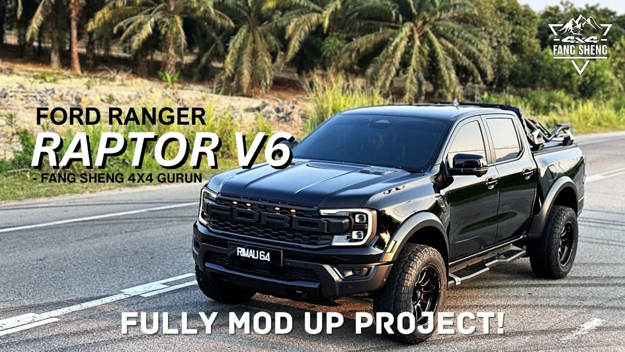 FORD Ranger Raptor 3.0L V6 Fully Mod Up Project! - YouTube