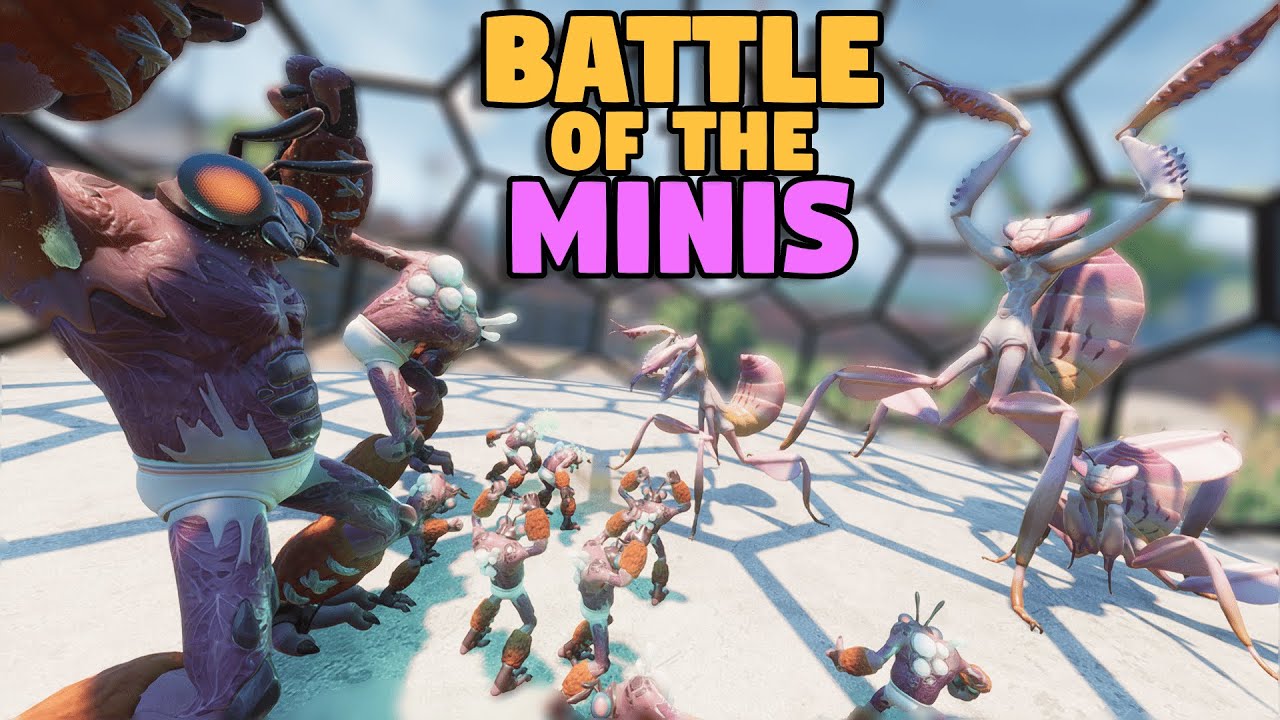 Small Mantis' & Mini Mants Battle It Out - Grounded Super League 2 ...