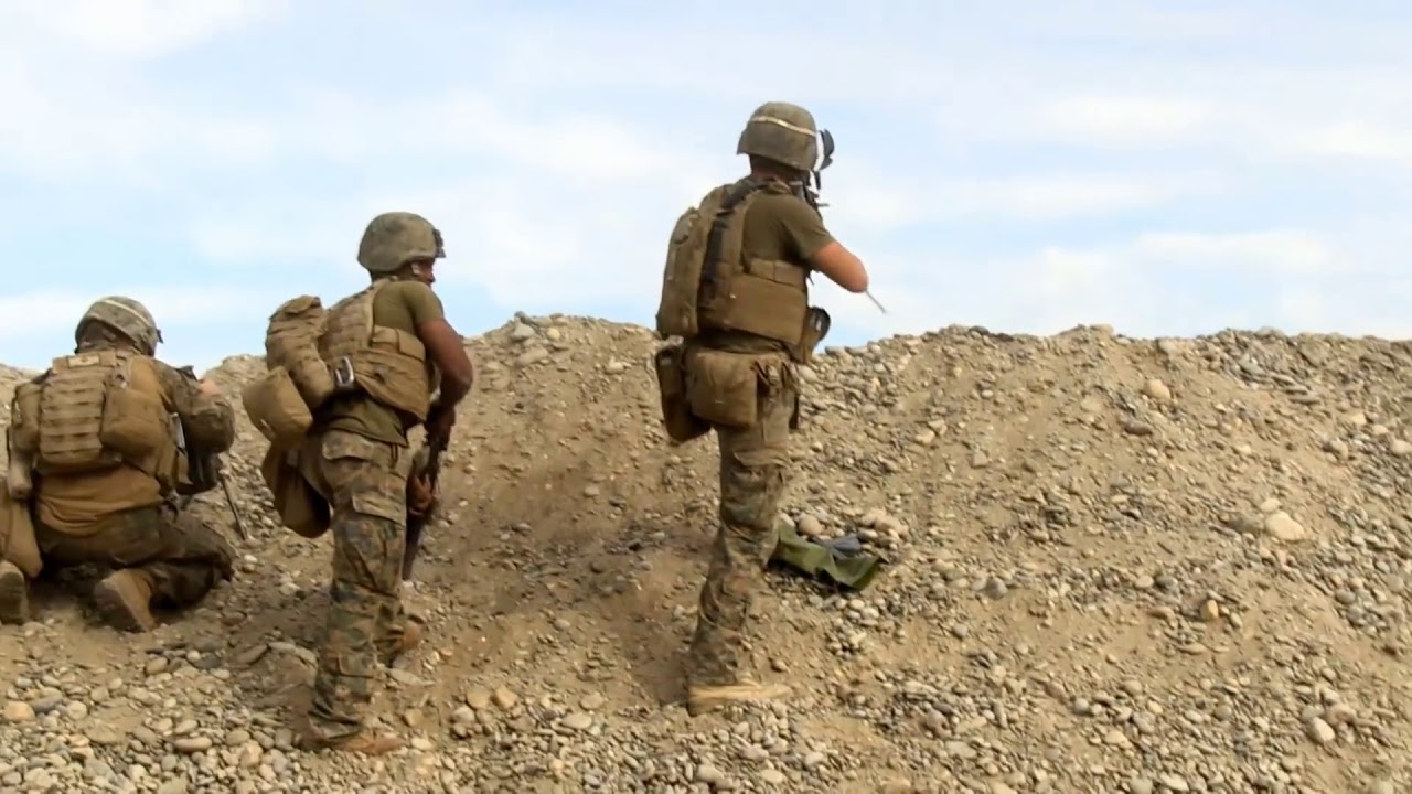 Marines in combat firefight against enemy in Afghanistan - HD YouTube ...