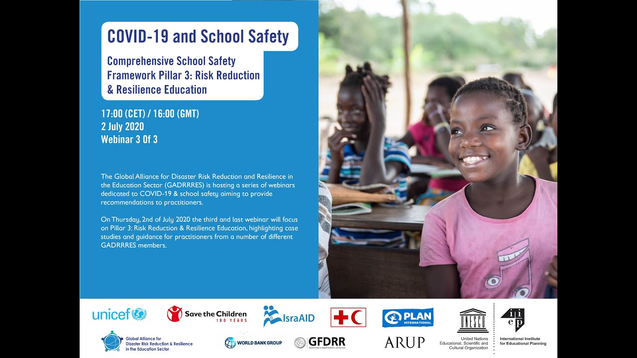COVID-19 and School Safety-Comprehensive School Safety Framework Pillar ...