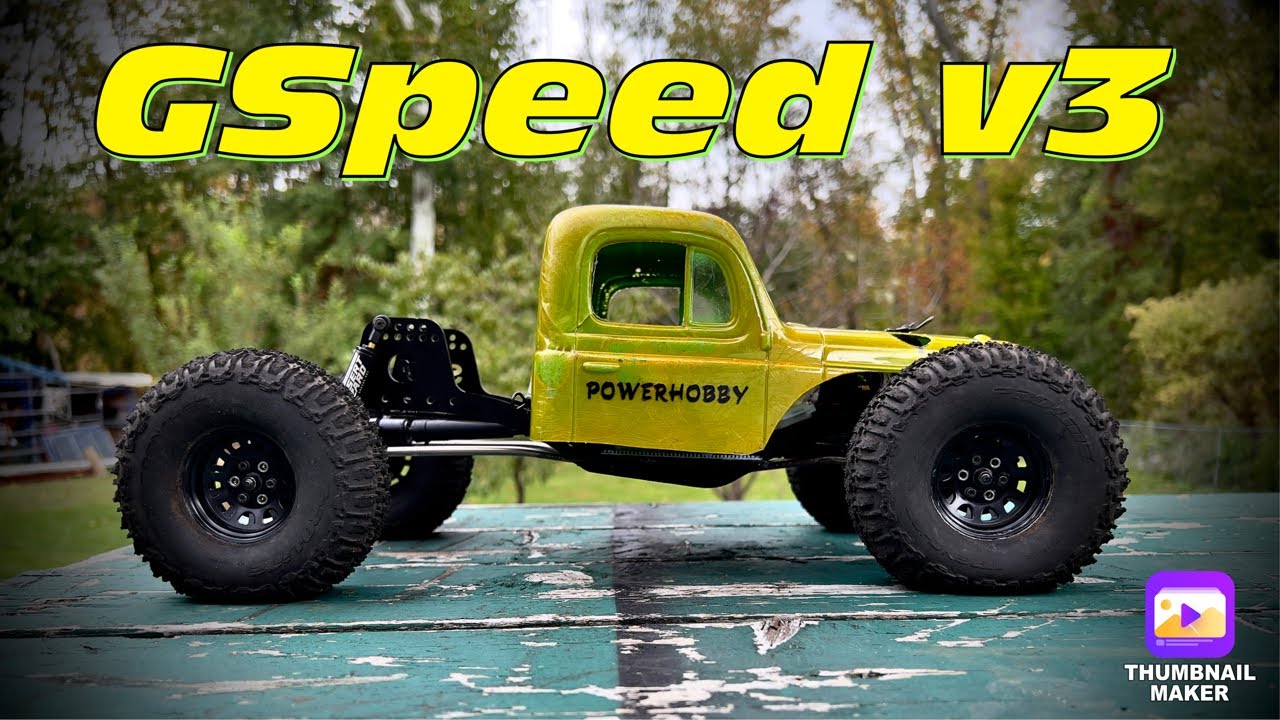 Gspeed V3 Rear Portal Only FIRST RUN - YouTube