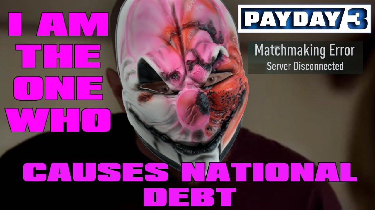 Single Handedly causing NATIONAL DEBT in PAYDAY 3 - YouTube