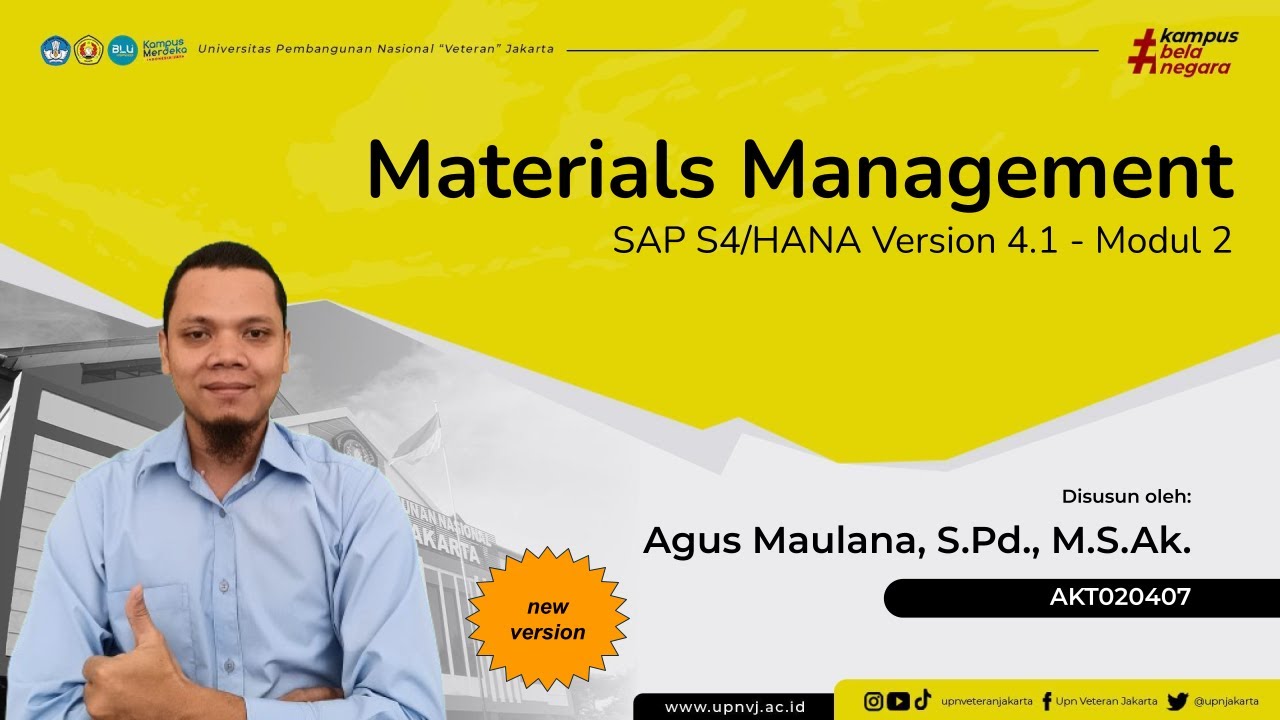Learning Solution SAP S/4HANA Version 4 .1 Fiori - Module Material Management - Global Bike ...