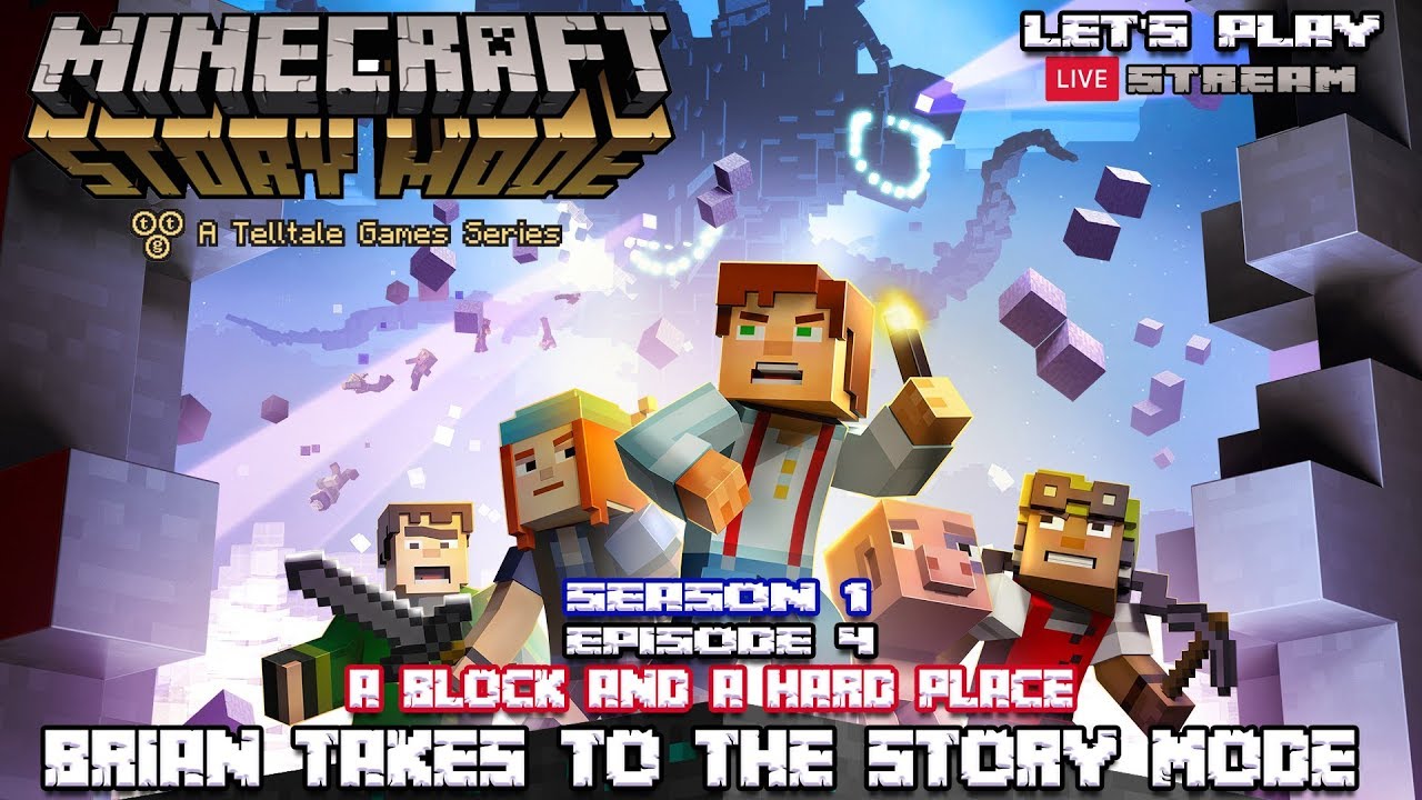 Minecraft Story Mode: Brian takes to the Story! Ep. 4 - HTG - YouTube