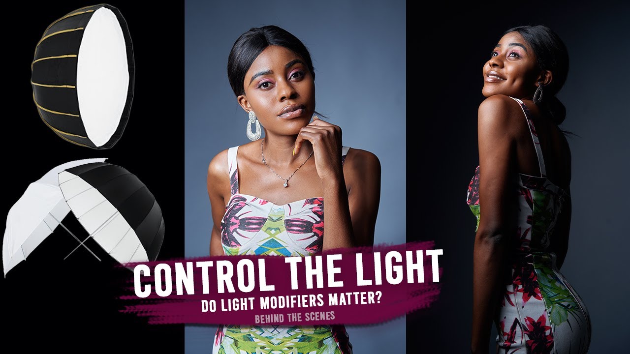 Do light modifiers Matter?? / / How to Control the light in small ...