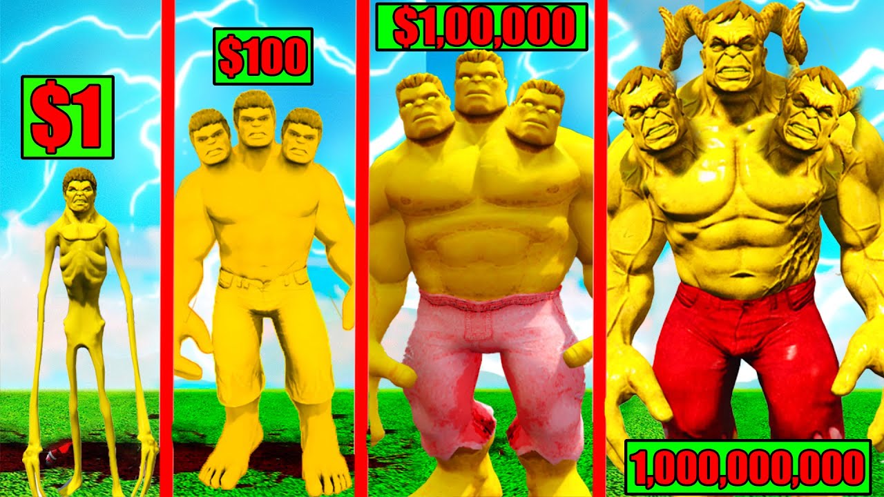 Franklin Purchasing $1 GOLDEN HULK SUIT to $1,000,000,000 in GTA 5 ...