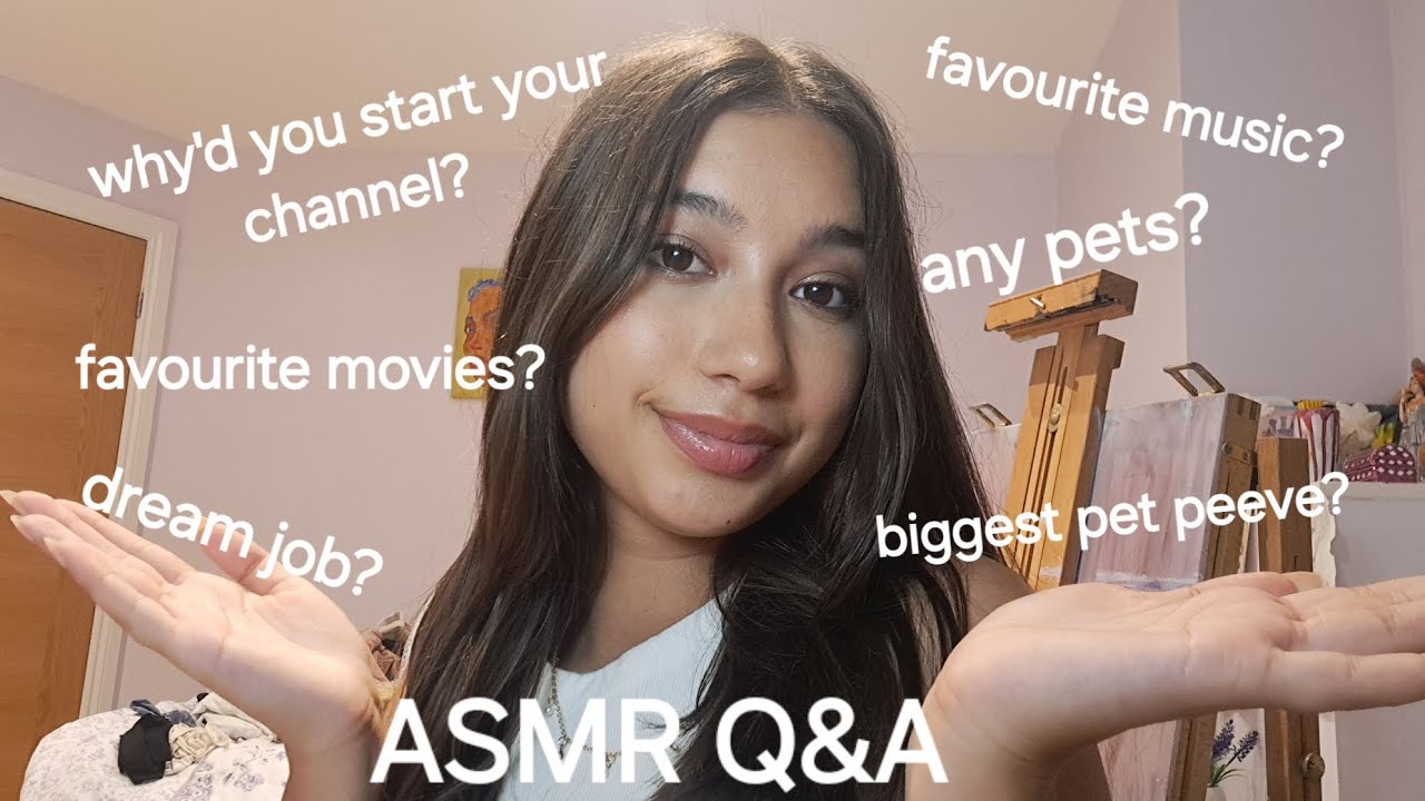 ASMR Q&A get to know about me!! - YouTube