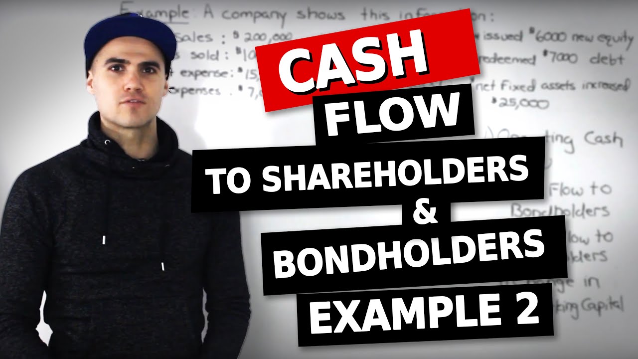 FIN 300 - Cash Flow from Assets, to Bondholders, to Shareholders ...