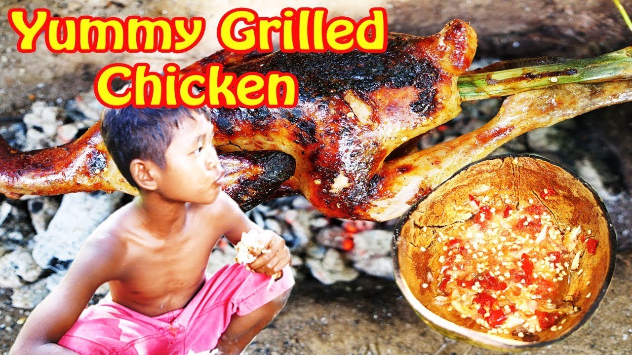 Primitive Technology – Eating Delicious – Find and Cook Chicken Recipe ...