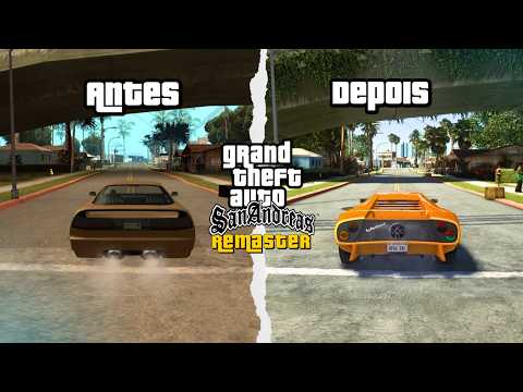 Eu Remasterizei o GTA San Andreas (com Mods INSANOS!)