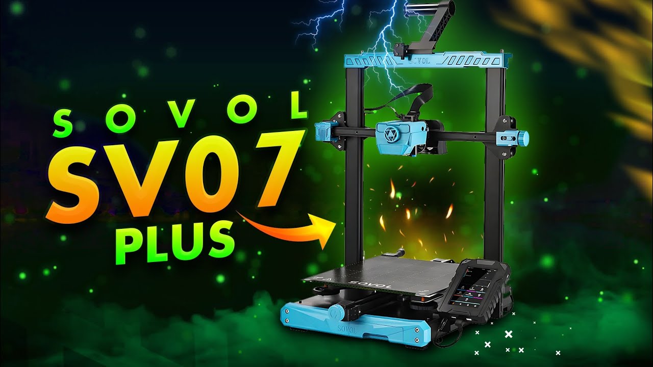 SV07 Plus Full Review | 300*300*340mm larger printer | 😱 - YouTube