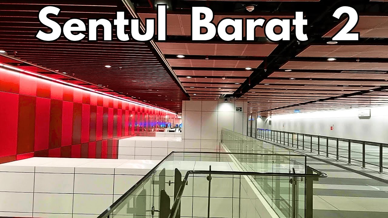 Kuala Lumpur Sentul Barat MRT Station Tour Part 2 - The Concourse - YouTube