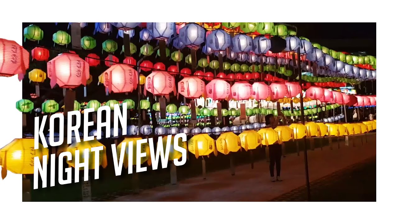 Korean Night Views - YouTube