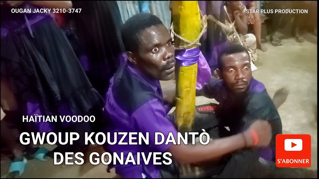 gwoup kouzen dantò des gonaives de ougan jacky danse banda brave guédé ...