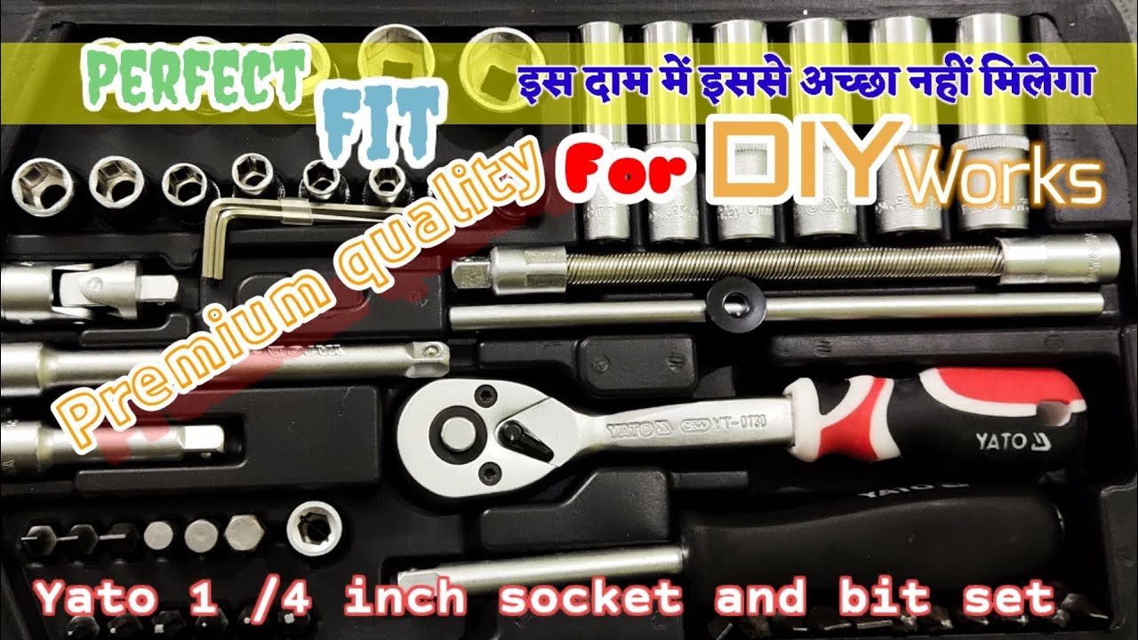 YATO 1/4 INCH SOCKET SET - YouTube