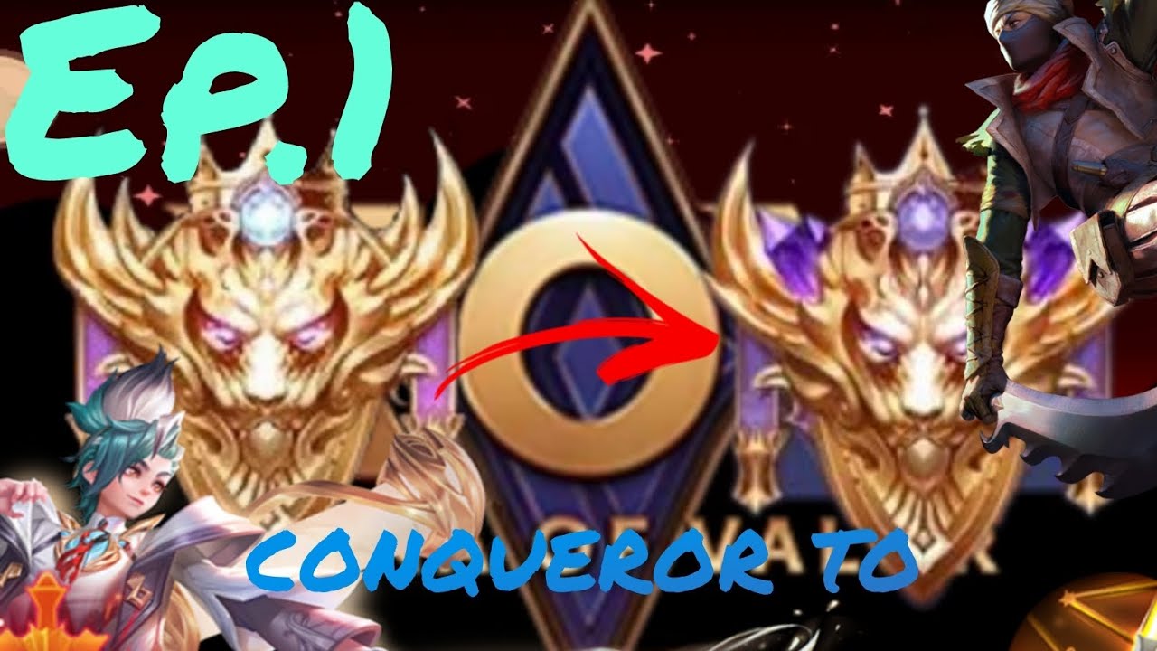 ROV |ไต่แรงค์ Conqueror to Supreme conqueror Ep.1 - YouTube