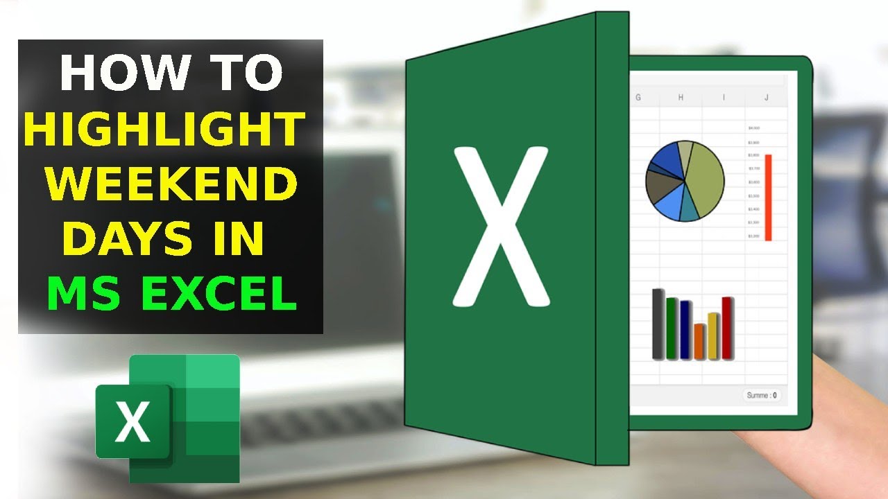 How To Highlight Weekend Days and Holidays in Excel - YouTube