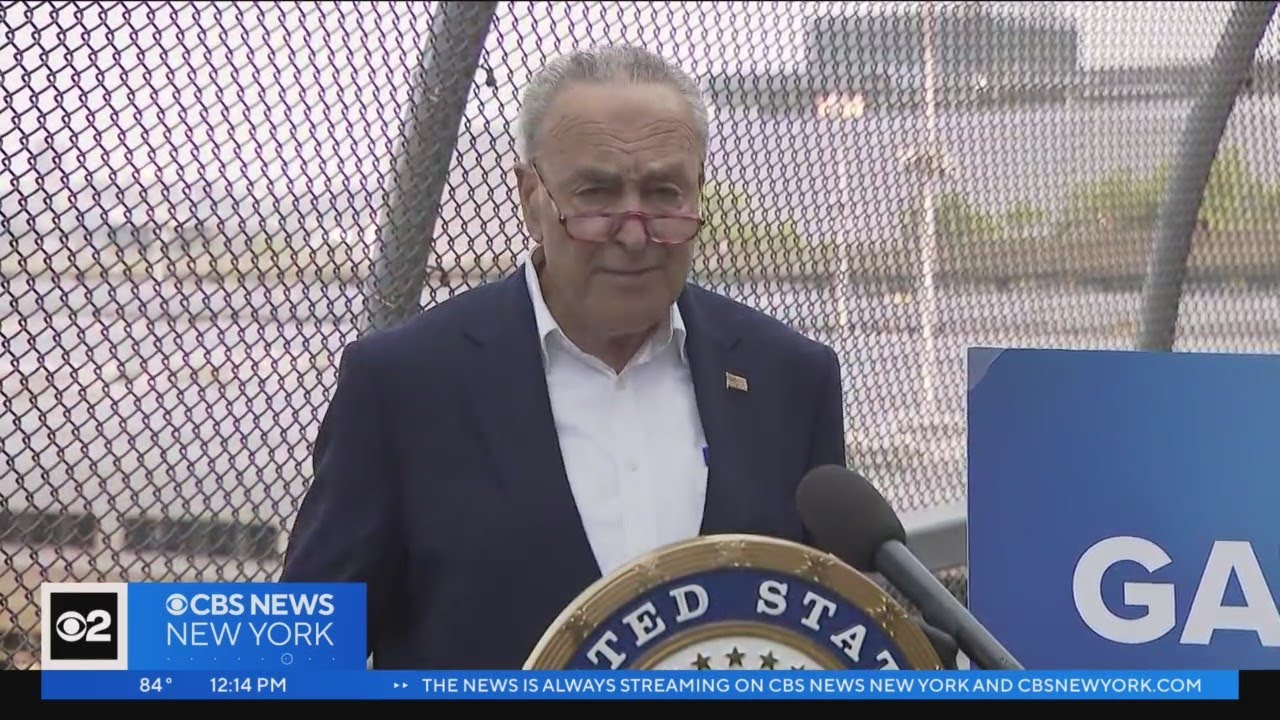 Schumer announces more federal funding for Gateway Project - YouTube