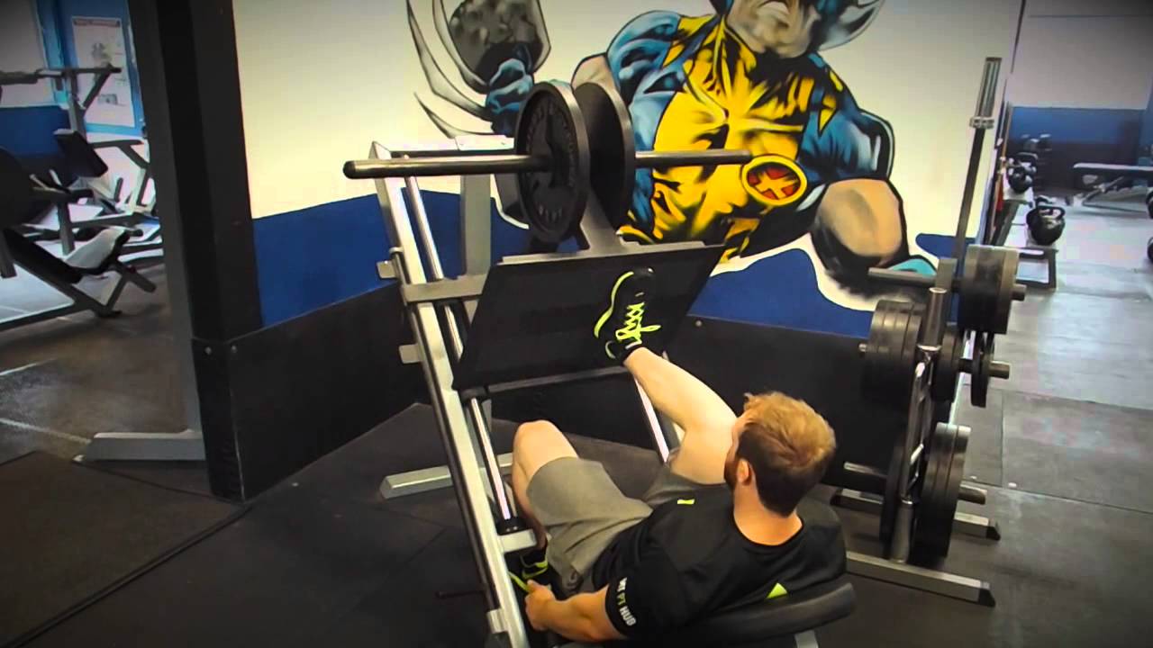 45 Degree Leg Press (Single Leg) - YouTube