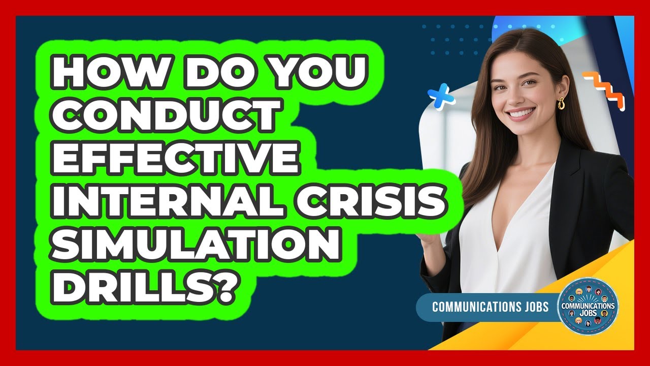 How Do You Conduct Effective Internal Crisis Simulation Drills ...