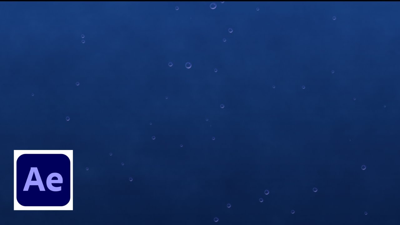 Bubbles motion graphic tutorial- Under Water Bubbles -bubbles tutorial ...