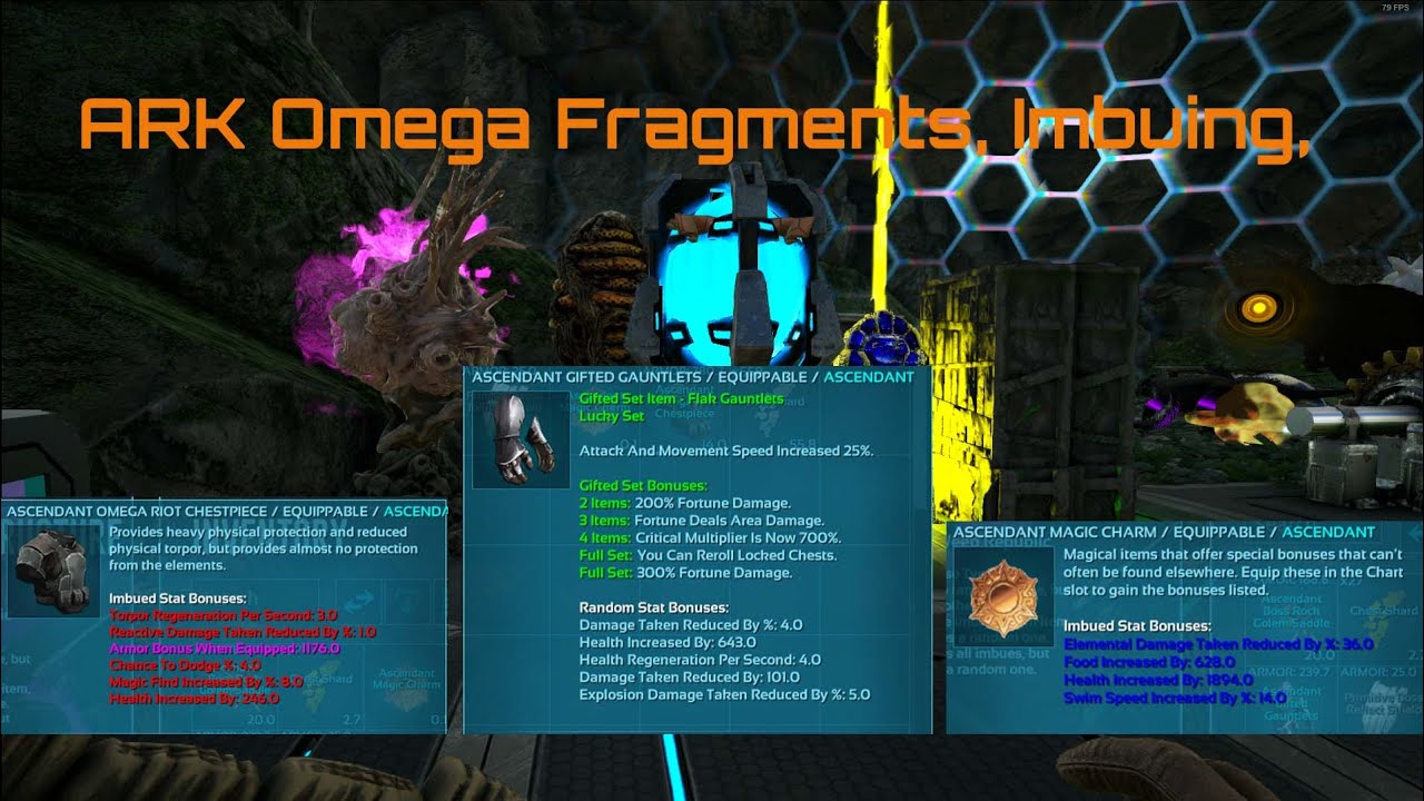 ARK Omega Fragments, Imbuing, Cursing Run Down ALL You Need To Know To ...