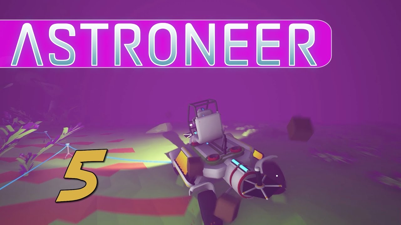 Astroneer - Ep 5 - Rover & Vehicle Bay - YouTube