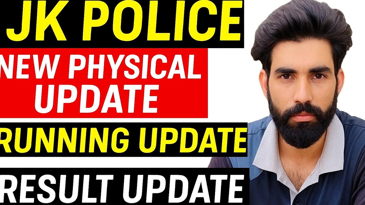 Jk Police Open Rally Update 2025 || Jk Police New Physical Update 2025 ...