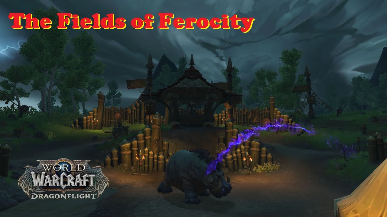 The Fields of Ferocity Storyline Quest DragonFlight WOW - YouTube