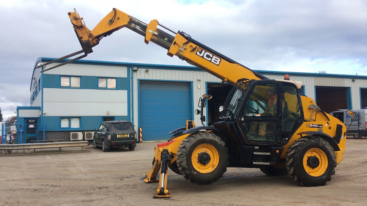 JCB 540-140 Telehandler for sale - YouTube