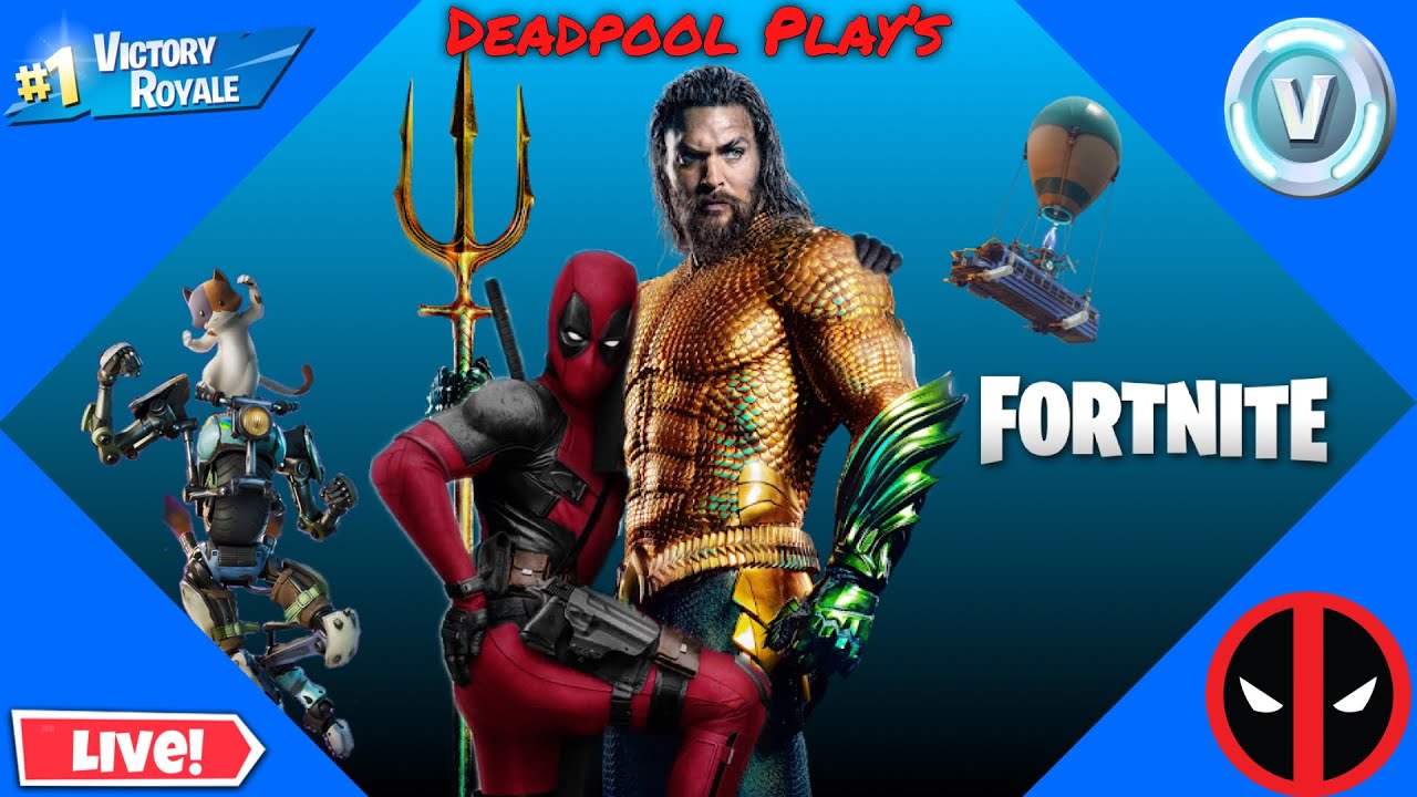 Deadpool Play's Fortnite Live! - YouTube