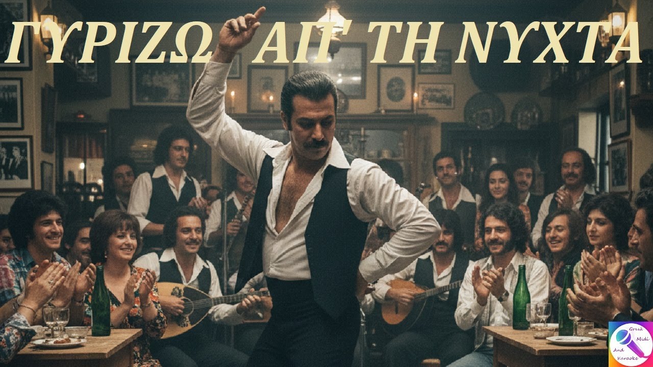 ΓΥΡΙΖΩ ΑΠ' ΤΗ ΝΥΧΤΑ - Στέλιος Καζαντζίδης (ΜΙ) Καραόκε σε αντρικό τόνο ...
