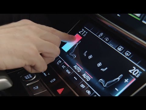 Audi A8 2018: Komfortklimaautomatik 4-Zonen (Guided Tour)