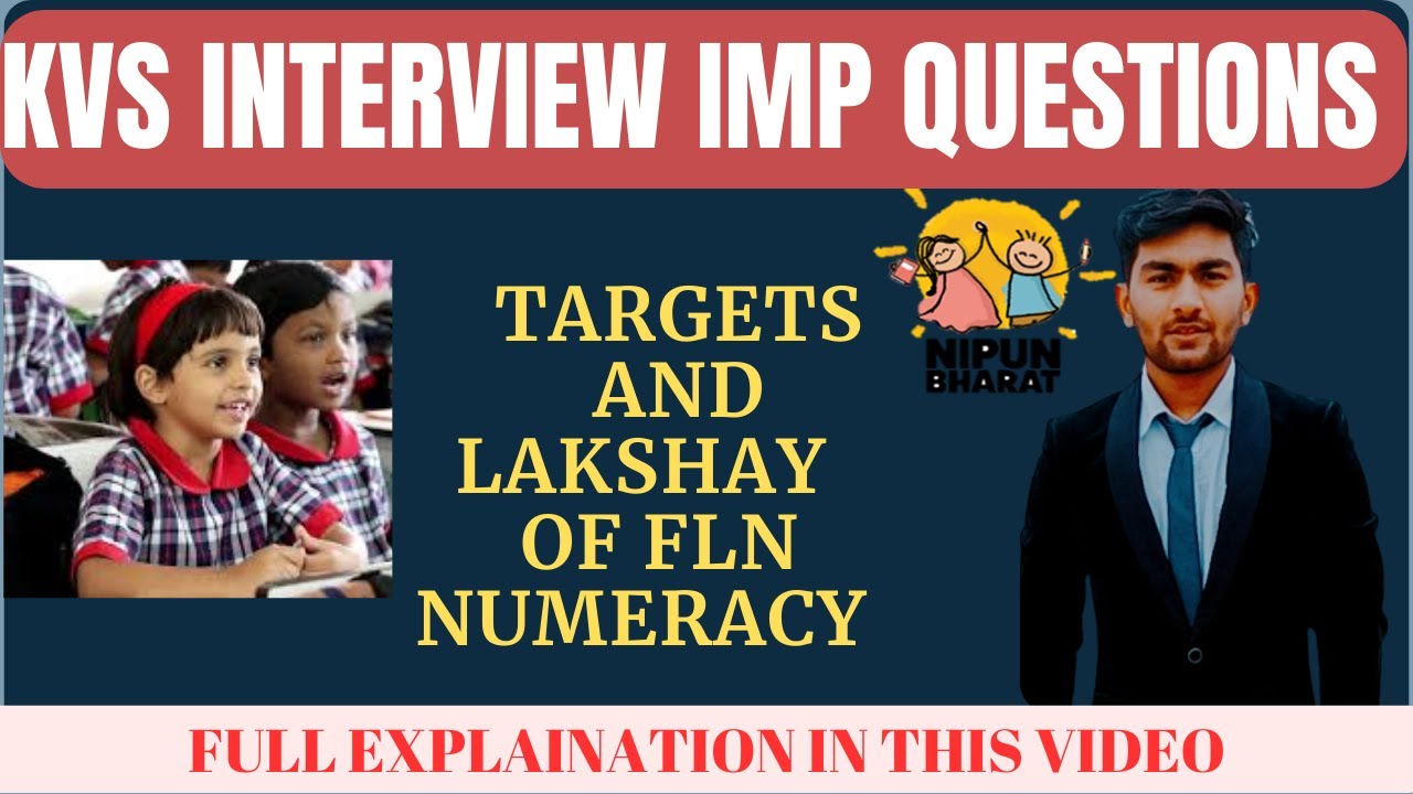 kvs interview importhent questions and answer FLN target and lakshay ...