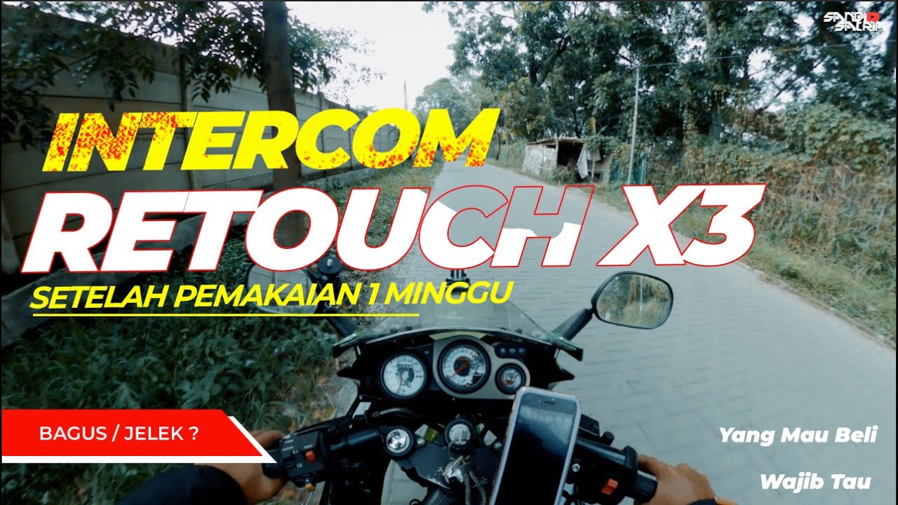 INTERCOM RETOUCH X3 SETELAH 1 MINGGU #intercom - YouTube