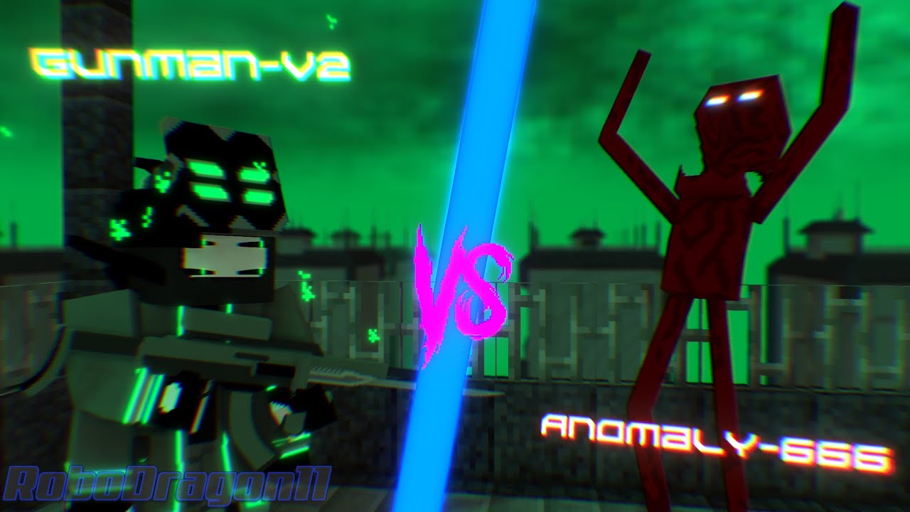 GunMan V2 vs AML-666 Remake | Anomaly Foundation Vs Gun-Union [Made by ...