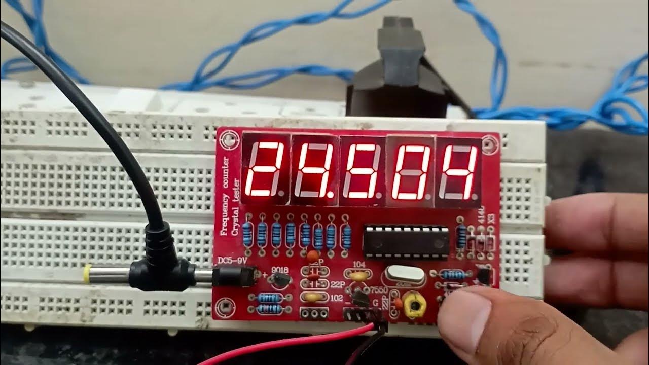 Frequency Counter Kit with Function Generator and CRO-1 - YouTube