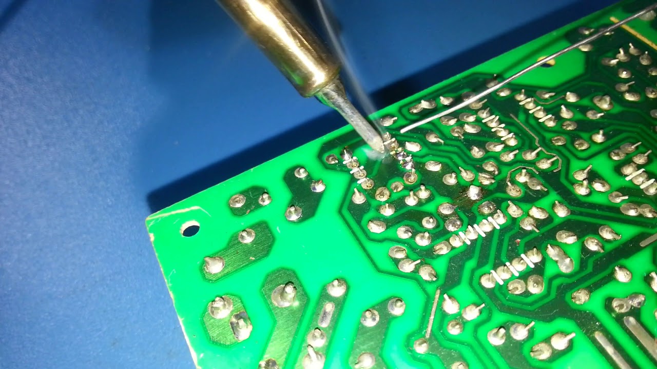Advance Soldering De-Soldering Tutorial - YouTube