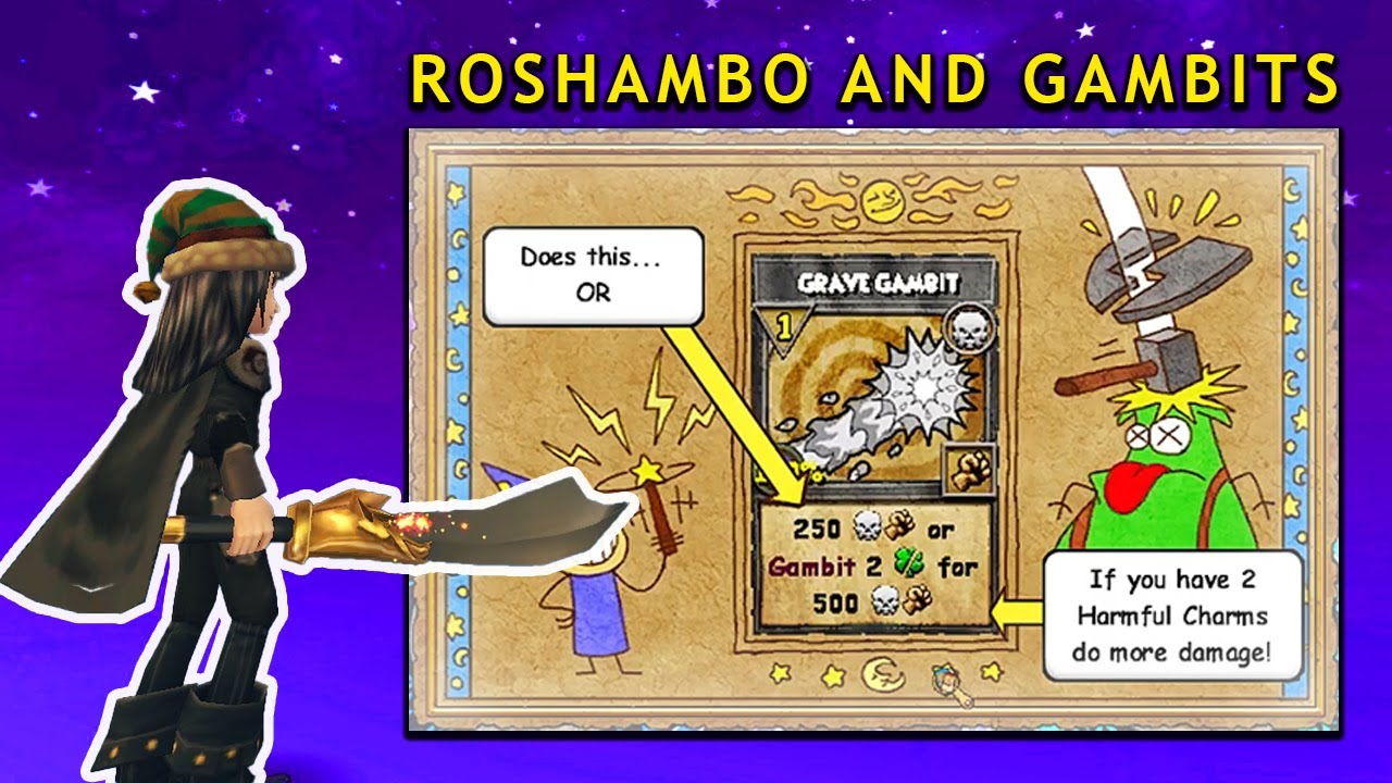 Wizard101 FINALLY Teaches You ROSHAMBO - YouTube