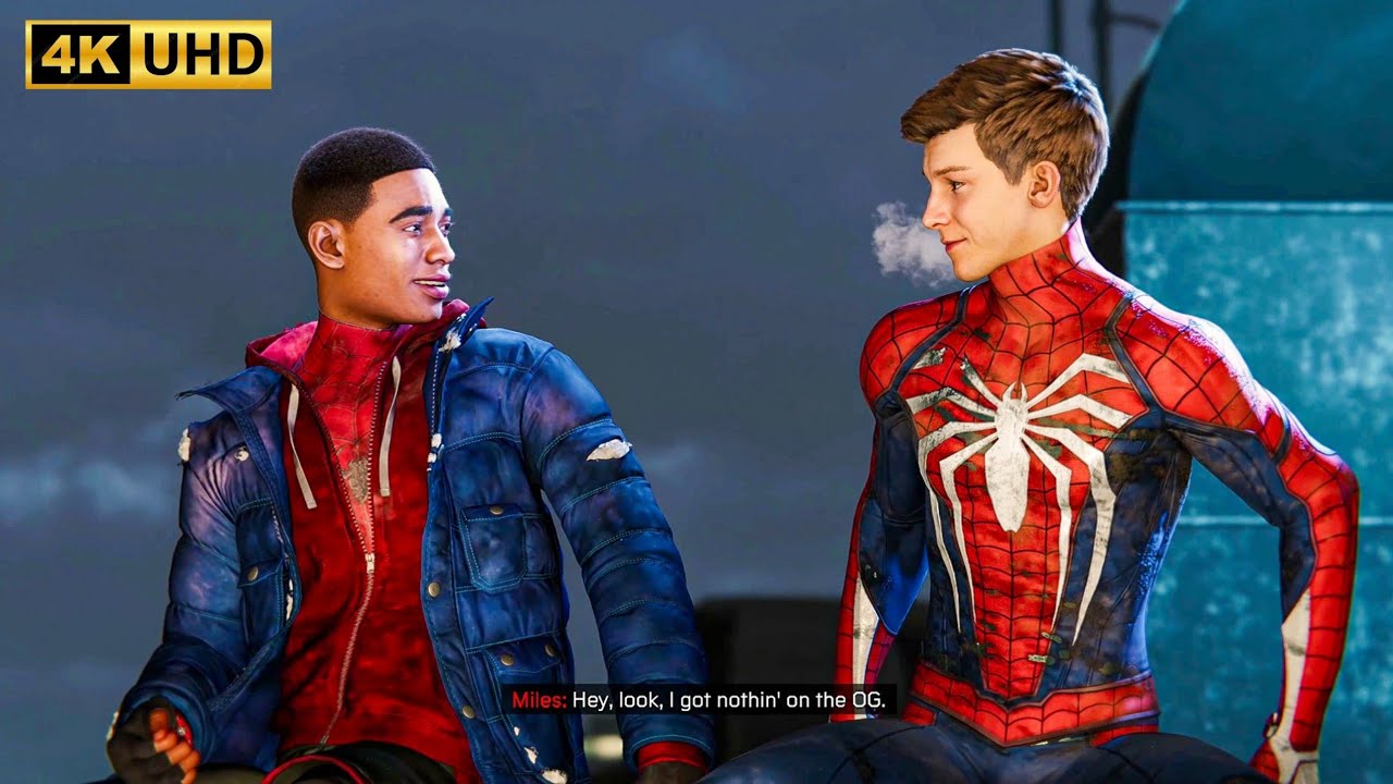 Peter Parker Meet Spider Man from Other Universe | Ultra Graphics [4K ...