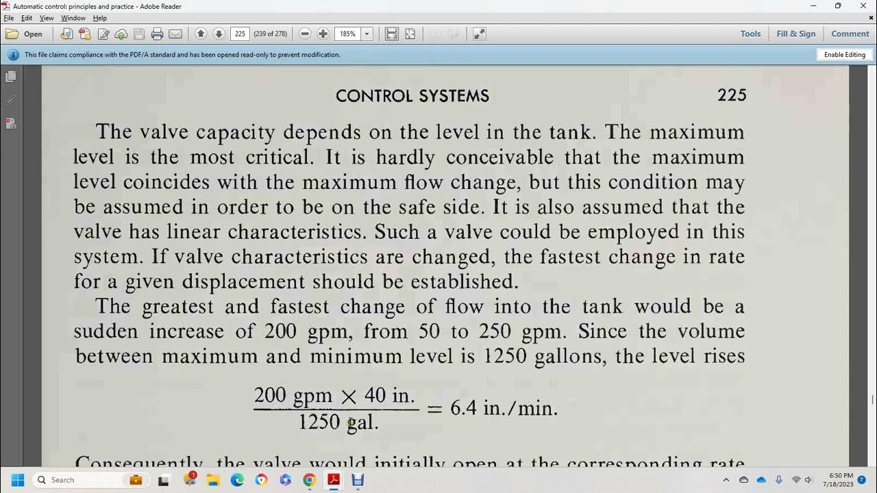 AUTOMATIC CONTROL PRINCIPLE AND PRACTICES TEXTBOOK PART 12 - YouTube