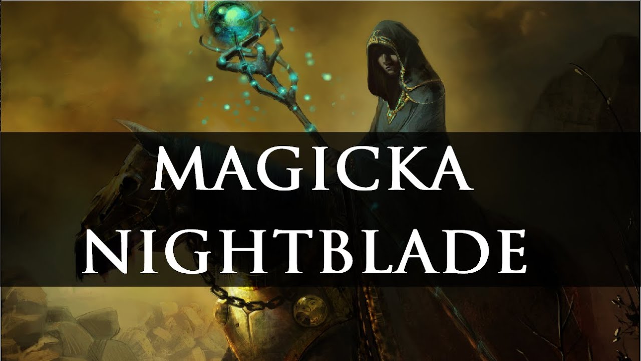 ESO PvP: Magicka Nightblade Destruction Staff Build - YouTube
