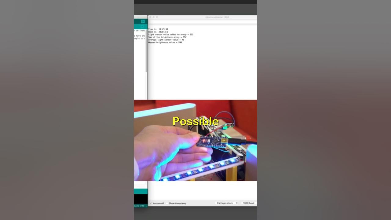 DIY shelf with a hidden clock using #arduino by @DIYMachines - YouTube
